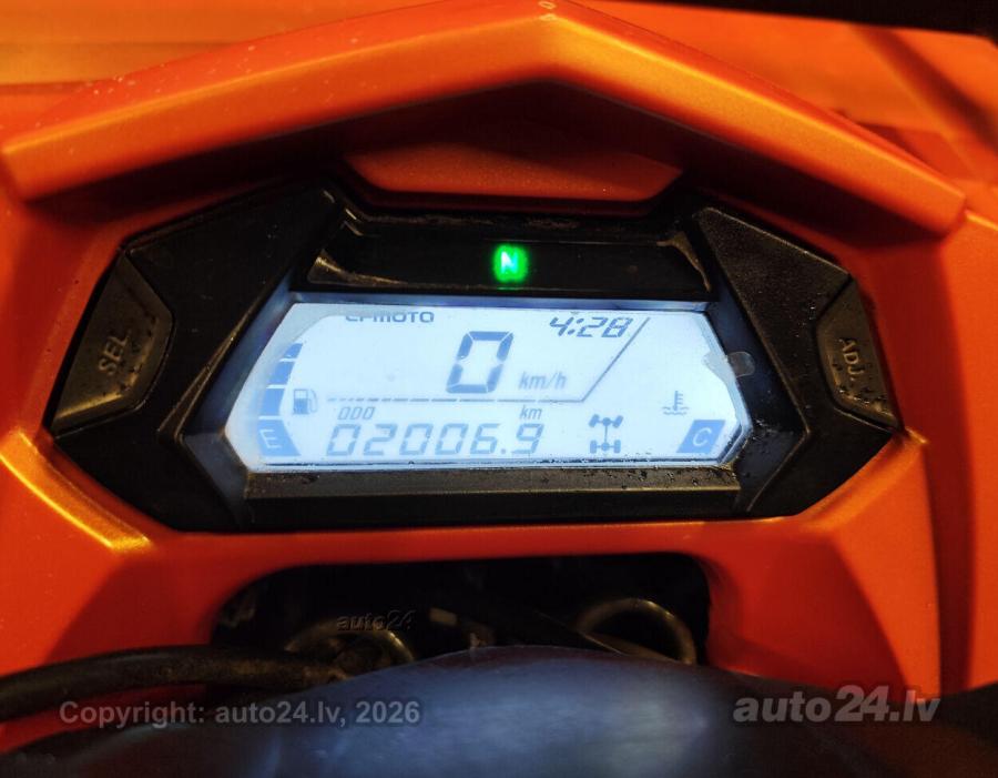 Оранжевый CFMOTO CFORCE 450 2017 в Таллин, объемом двигателя 0.40 л и пробегом 2 тыс. км за 3900 €, фото 7 на AUTOMOTO.COM.LV