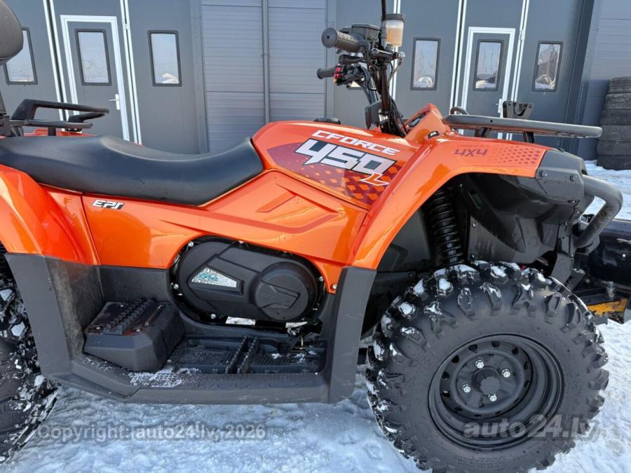 Orange CFMOTO CFORCE 450 2019 in Valga, with an engine capacity of 0.00 L and mileage of 500 thousand km for 4350 €, photo 8 on AUTOMOTO.COM.LV