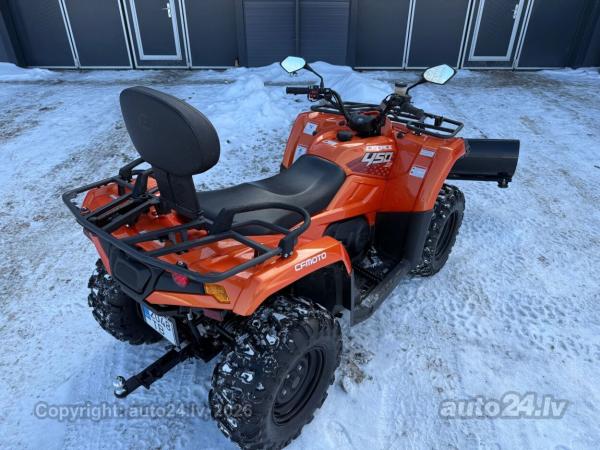 Orange CFMOTO CFORCE 450 2019 in Valga, with an engine capacity of 0.00 L and mileage of 500 thousand km for 4350 €, photo 10 on AUTOMOTO.COM.LV