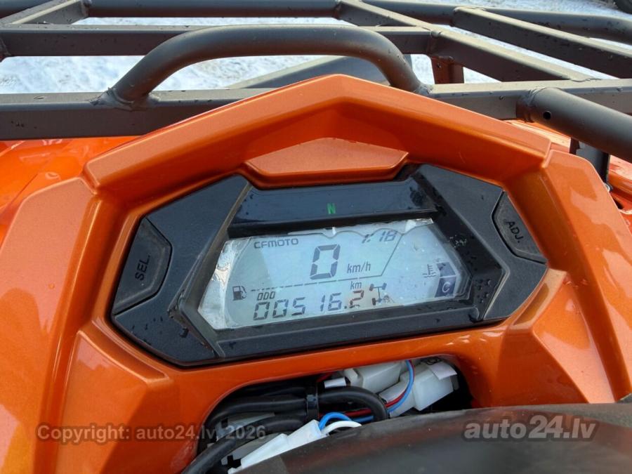 Orange CFMOTO CFORCE 450 2019 in Valga, with an engine capacity of 0.00 L and mileage of 500 thousand km for 4350 €, photo 12 on AUTOMOTO.COM.LV