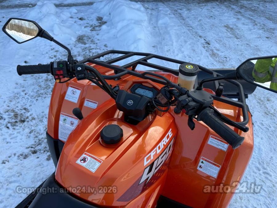 Orange CFMOTO CFORCE 450 2019 in Valga, with an engine capacity of 0.00 L and mileage of 500 thousand km for 4350 €, photo 14 on AUTOMOTO.COM.LV