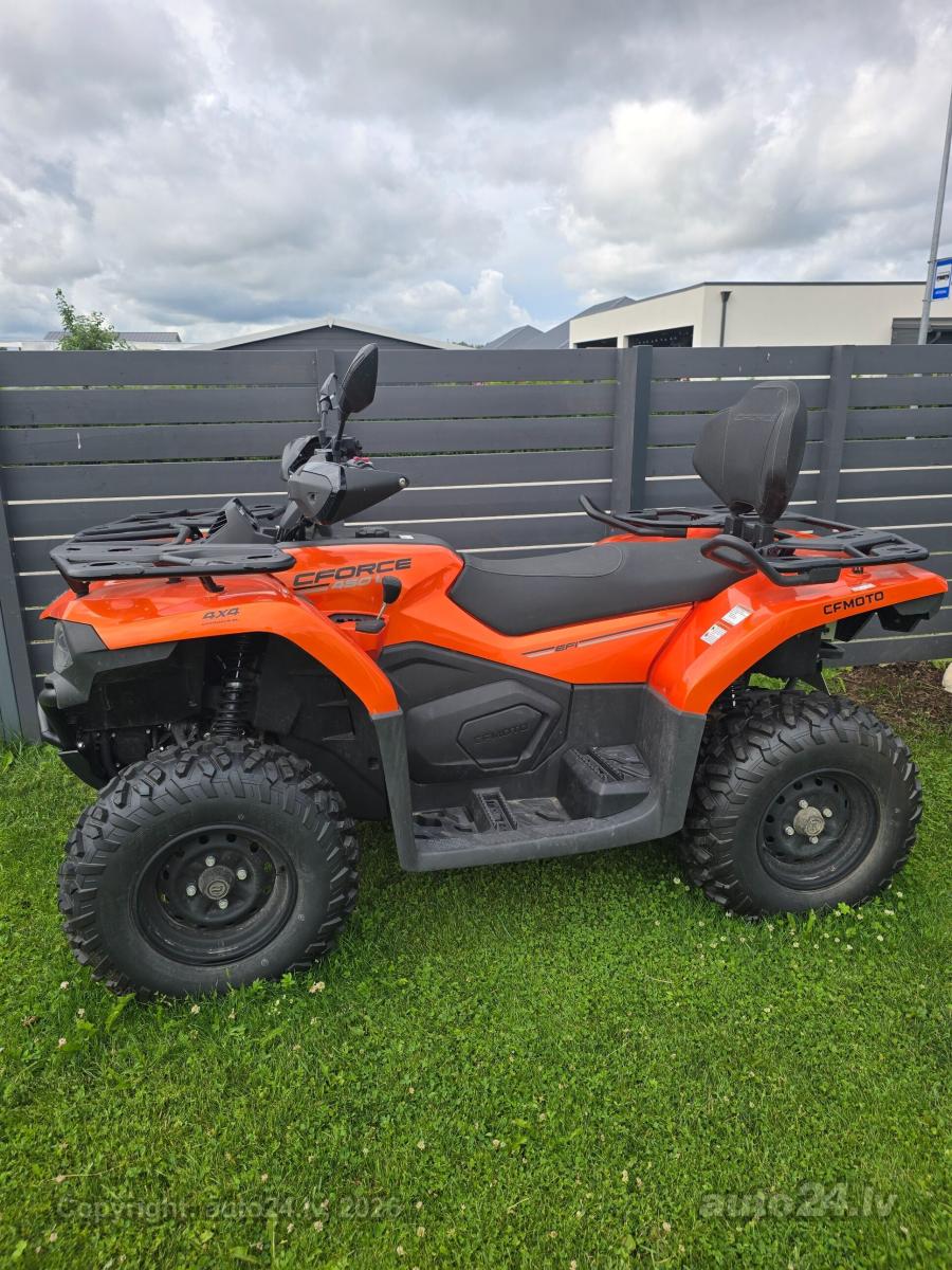 Oranžs CFMOTO CFORCE 450 2023 Tartu, ar dzinēja tilpumu 0.40 L un nobraukumu 1 tūkst. km par 4800 €, foto 1 vietnē AUTOMOTO.COM.LV