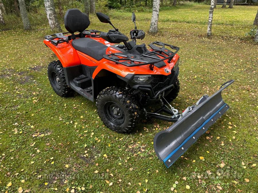 Orange CFMOTO CFORCE 450 2023 in Mustvee, with an engine capacity of 0.40 L and mileage of 1 thousand km for 5000 €, photo 1 on AUTOMOTO.COM.LV