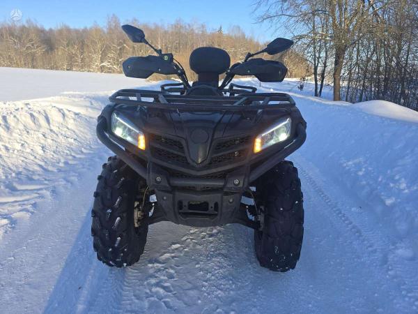 Melns CFMOTO CFORCE 450L 2021 Kauņa, ar dzinēja tilpumu 0.45 L un nobraukumu 15 tūkst. km par 3600 €, foto 2 vietnē AUTOMOTO.COM.LV