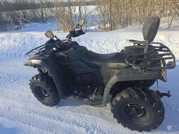 Melns CFMOTO CFORCE 450L 2021 Kauņa, ar dzinēja tilpumu 0.45 L un nobraukumu 15 tūkst. km par 3600 €, foto 6 vietnē AUTOMOTO.COM.LV