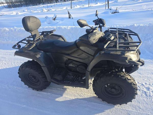 Melns CFMOTO CFORCE 450L 2021 Kauņa, ar dzinēja tilpumu 0.45 L un nobraukumu 15 tūkst. km par 3600 €, foto 8 vietnē AUTOMOTO.COM.LV
