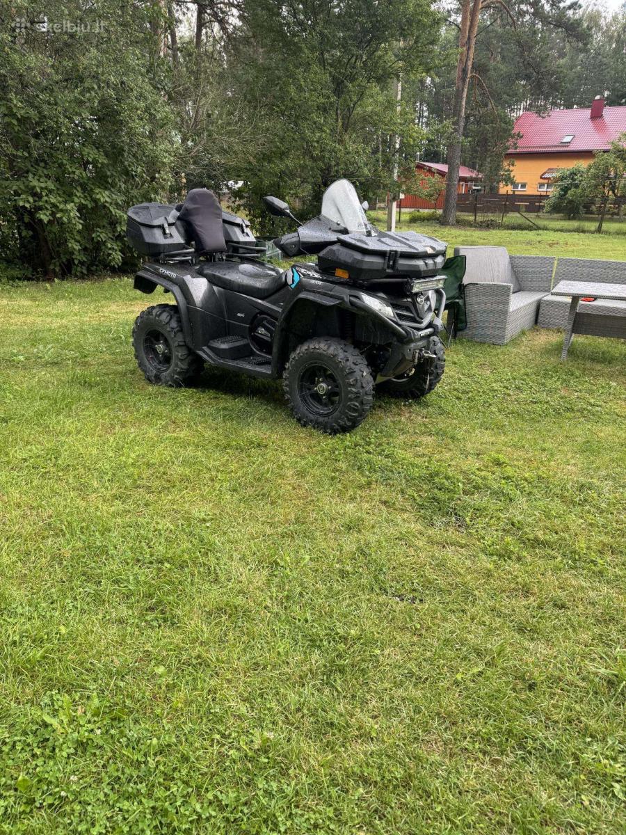 Черный CFMOTO CFORCE 450L 2021 в Вильнюс, объемом двигателя 0.00 л и пробегом 9 тыс. км за 4000 €, фото 1 на AUTOMOTO.COM.LV