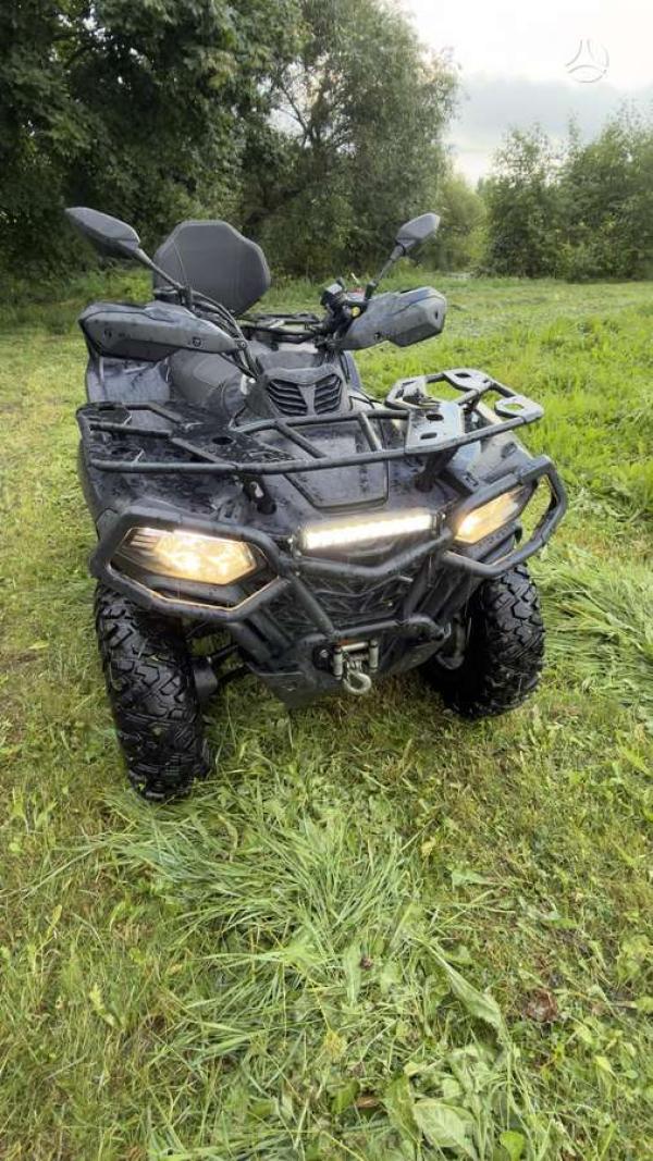 Melns CFMOTO CFORCE 450L 2023 Kauņa, ar dzinēja tilpumu 0.40 L un nobraukumu 3 tūkst. km par 4500 €, foto 2 vietnē AUTOMOTO.COM.LV