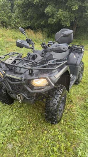 Black CFMOTO CFORCE 450L 2023 in Kaunas, with an engine capacity of 0.40 L and mileage of 3 thousand km for 4500 €, photo 7 on AUTOMOTO.COM.LV