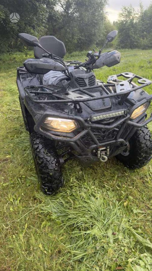 Melns CFMOTO CFORCE 450L 2023 Kauņa, ar dzinēja tilpumu 0.40 L un nobraukumu 3 tūkst. km par 4500 €, foto 7 vietnē AUTOMOTO.COM.LV