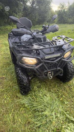 Black CFMOTO CFORCE 450L 2023 in Kaunas, with an engine capacity of 0.40 L and mileage of 3 thousand km for 4500 €, photo 8 on AUTOMOTO.COM.LV