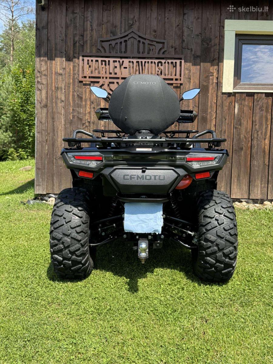 Black CFMOTO CFORCE 450L 2025 in Alytus, with an engine capacity of 0.45 L and mileage of 1 thousand km for 5700 €, photo 4 on AUTOMOTO.COM.LV