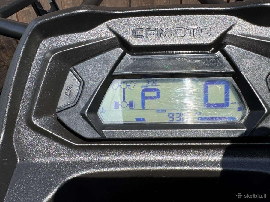 Black CFMOTO CFORCE 450L 2025 in Alytus, with an engine capacity of 0.45 L and mileage of 1 thousand km for 5700 €, photo 6 on AUTOMOTO.COM.LV
