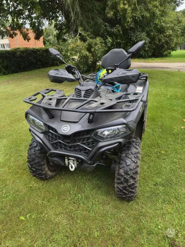 Melns CFMOTO CFORCE 450L 2025 Pagėgiai, ar dzinēja tilpumu 0.45 L un nobraukumu 3 tūkst. km par 5500 €, foto 1 vietnē AUTOMOTO.COM.LV