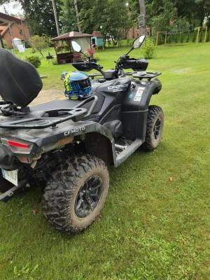 Black CFMOTO CFORCE 450L 2025 in Pagegiai, with an engine capacity of 0.45 L and mileage of 3 thousand km for 5500 €, photo 4 on AUTOMOTO.COM.LV