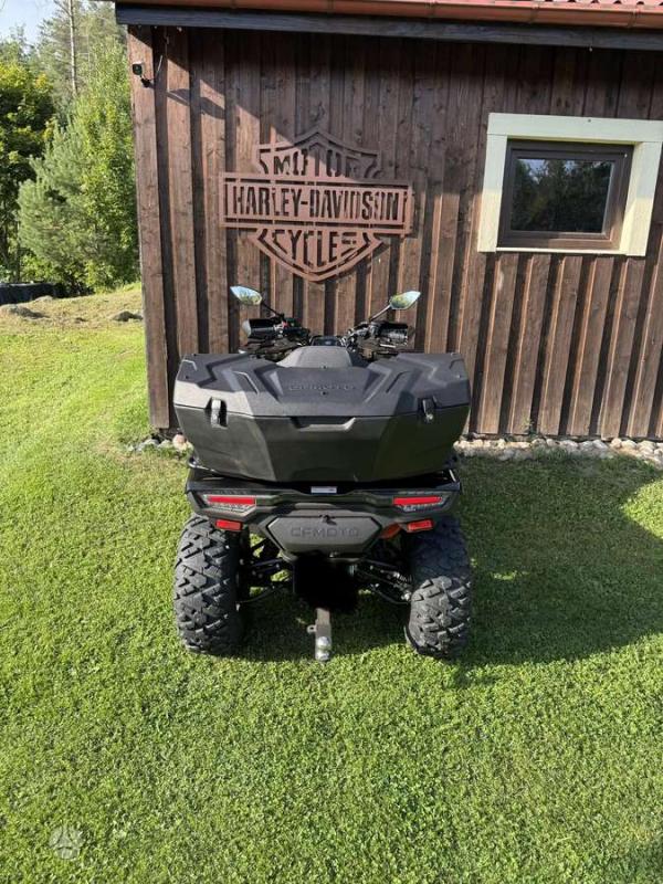Black CFMOTO CFORCE 450L 2025 in Kaunas, with an engine capacity of 0.45 L and mileage of 1 thousand km for 5300 €, photo 9 on AUTOMOTO.COM.LV