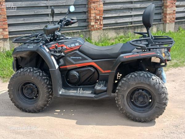 Blue CFMOTO CFORCE 450L 2023 in Vilnius, with an engine capacity of 0.40 L and mileage of 1 thousand km for 5000 €, photo 1 on AUTOMOTO.COM.LV