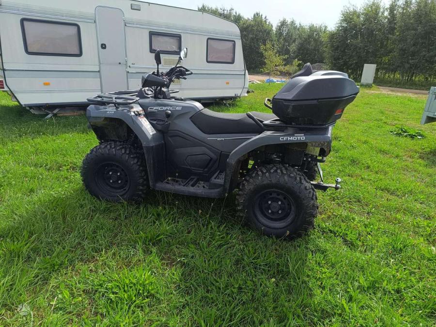 Зеленый CFMOTO CFORCE 450L 2023 в Шальчининкай, объемом двигателя 0.40 л и пробегом 2 тыс. км за 4700 €, фото 3 на AUTOMOTO.COM.LV