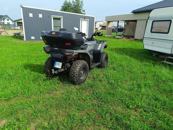 CFMOTO CFORCE 450L 2023 в Шальчининкай на AUTOMOTO.COM.LV Зеленый CFMOTO CFORCE 450L 2023 в Шальчининкай, объемом двигателя 0.40 л и пробегом 2 тыс. км за 4700 €, фото 4 на AUTOMOTO.COM.LV