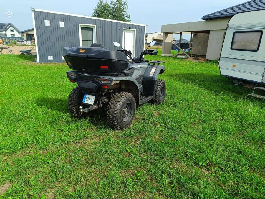 Зеленый CFMOTO CFORCE 450L 2023 в Шальчининкай, объемом двигателя 0.40 л и пробегом 2 тыс. км за 4700 €, фото 4 на AUTOMOTO.COM.LV
