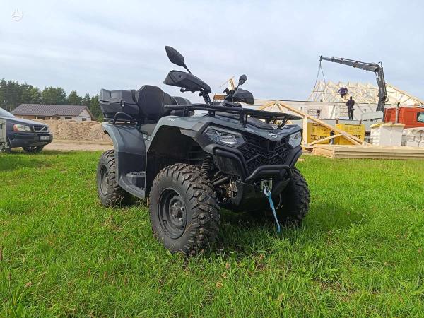 CFMOTO CFORCE 450L 2023 в Шальчининкай на AUTOMOTO.COM.LV Зеленый CFMOTO CFORCE 450L 2023 в Шальчининкай, объемом двигателя 0.40 л и пробегом 2 тыс. км за 4700 €, фото 5 на AUTOMOTO.COM.LV