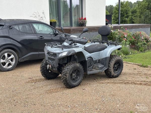 Pelēks CFMOTO CFORCE 450L 2025 Utena, ar dzinēja tilpumu 0.40 L un nobraukumu 2 tūkst. km par 4050 €, foto 2 vietnē AUTOMOTO.COM.LV