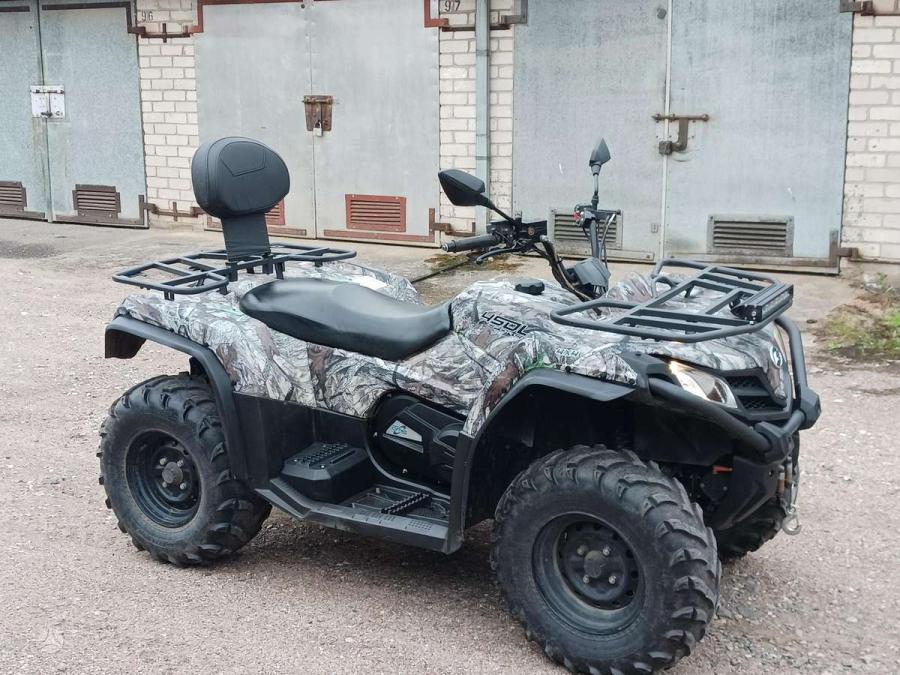 CFMOTO CFORCE 450L 2017 в Таураге, объемом двигателя 0.40 л и пробегом 4 тыс. км за 3800 €, фото 6 на AUTOMOTO.COM.LV