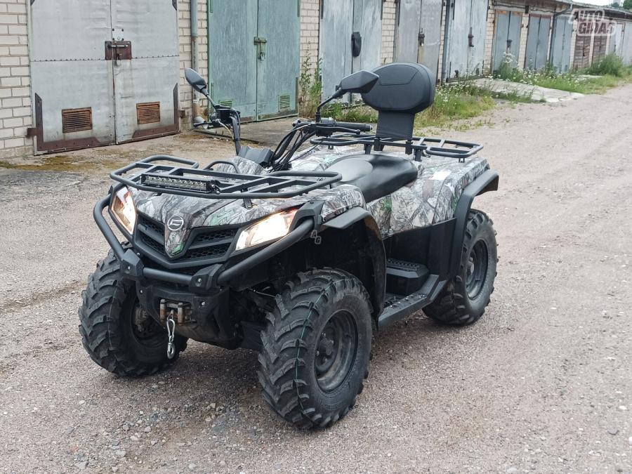 CFMOTO CFORCE 450L 2017 в Вильнюс, объемом двигателя 0.40 л и пробегом 4 тыс. км за 3800 €, фото 3 на AUTOMOTO.COM.LV