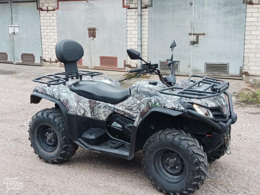 CFMOTO CFORCE 450L 2017 в Вильнюс, объемом двигателя 0.40 л и пробегом 4 тыс. км за 3800 €, фото 9 на AUTOMOTO.COM.LV