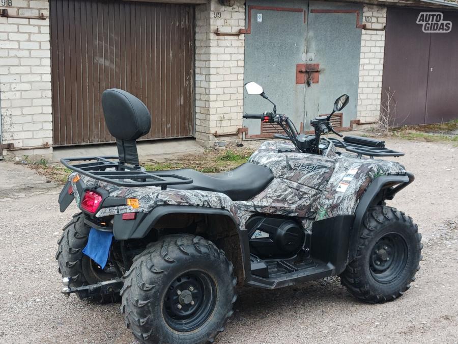 CFMOTO CFORCE 450L 2017 в Вильнюс, объемом двигателя 0.40 л и пробегом 4 тыс. км за 3800 €, фото 11 на AUTOMOTO.COM.LV