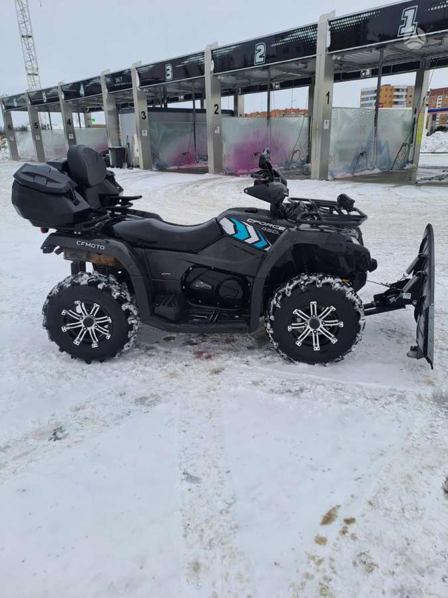 CFMOTO CFORCE 450L 2021 in Klaipeda, with an engine capacity of 0.40 L and mileage of 6 thousand km for 4550 €, photo 5 on AUTOMOTO.COM.LV