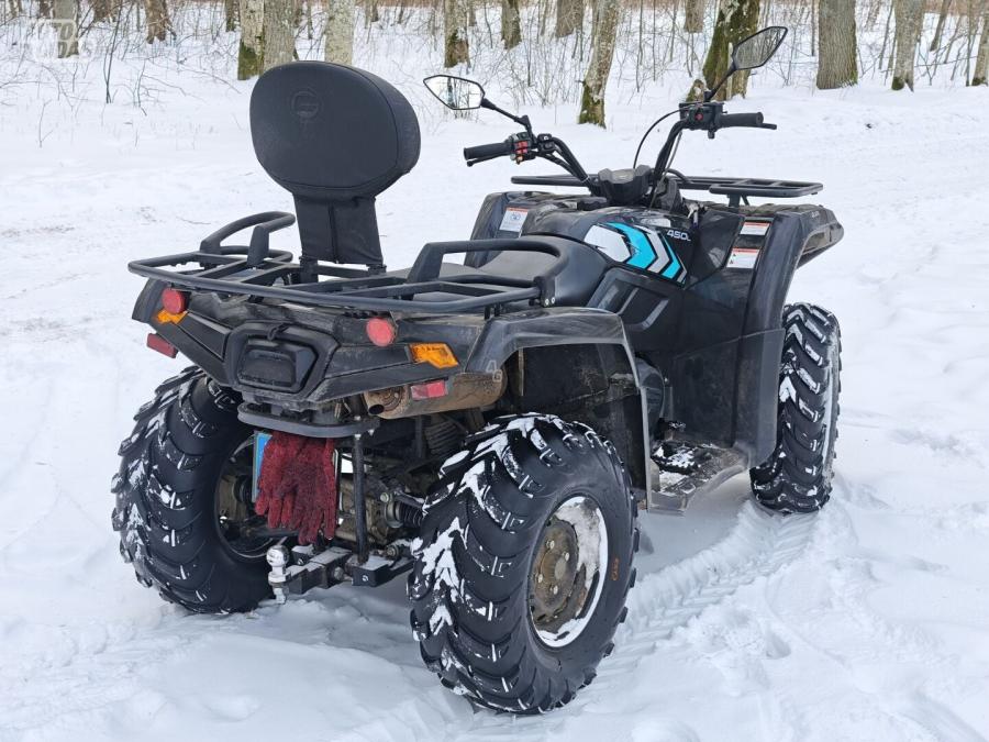 CFMOTO CFORCE 450L 2021 Jurbarkas, ar dzinēja tilpumu 0.40 L un nobraukumu 3 tūkst. km par 3850 €, foto 8 vietnē AUTOMOTO.COM.LV