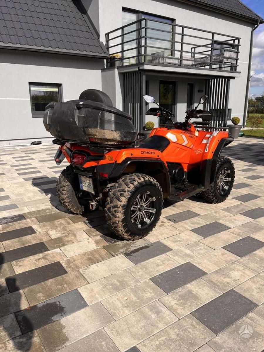 CFMOTO CFORCE 450L 2021 Kauņa, ar dzinēja tilpumu 0.45 L un nobraukumu 11 tūkst. km par 3800 €, foto 5 vietnē AUTOMOTO.COM.LV