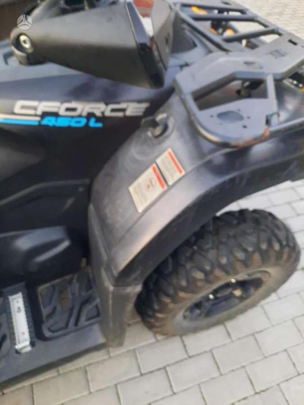 CFMOTO CFORCE 450L 2023 в Шяуляй, объемом двигателя 0.40 л и пробегом 4 тыс. км за 4250 €, фото 3 на AUTOMOTO.COM.LV