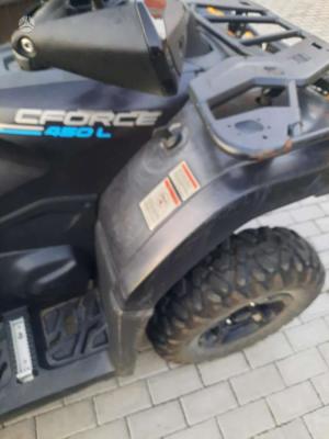 CFMOTO CFORCE 450L 2023 в Шяуляй, объемом двигателя 0.40 л и пробегом 4 тыс. км за 4250 €, фото 4 на AUTOMOTO.COM.LV