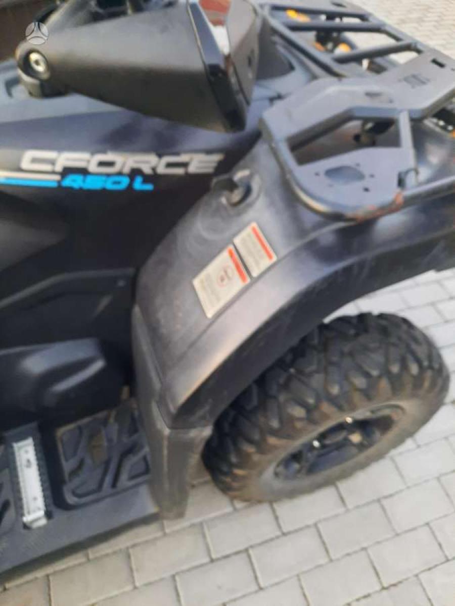 CFMOTO CFORCE 450L 2023 в Шяуляй, объемом двигателя 0.40 л и пробегом 4 тыс. км за 4250 €, фото 4 на AUTOMOTO.COM.LV