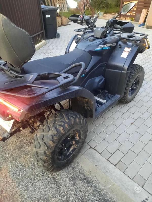 CFMOTO CFORCE 450L 2023 в Шяуляй, объемом двигателя 0.40 л и пробегом 4 тыс. км за 4250 €, фото 4 на AUTOMOTO.COM.LV