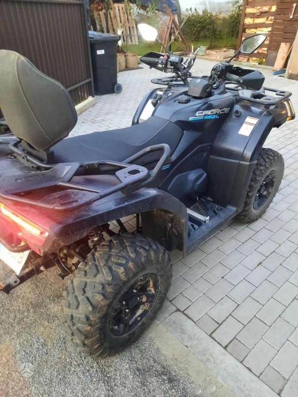 CFMOTO CFORCE 450L 2023 в Шяуляй, объемом двигателя 0.40 л и пробегом 4 тыс. км за 4250 €, фото 8 на AUTOMOTO.COM.LV