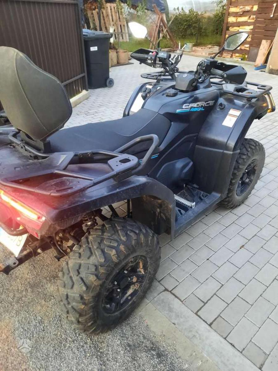 CFMOTO CFORCE 450L 2023 в Шяуляй, объемом двигателя 0.40 л и пробегом 4 тыс. км за 4250 €, фото 9 на AUTOMOTO.COM.LV