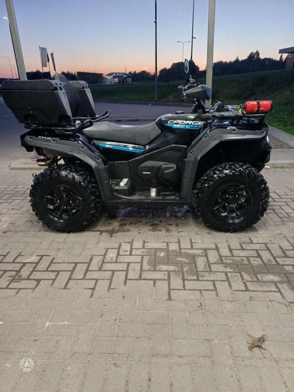 CFMOTO CFORCE 450L 2024 в Электренай, объемом двигателя 0.40 л и пробегом 4 тыс. км за 5450 €, фото 9 на AUTOMOTO.COM.LV