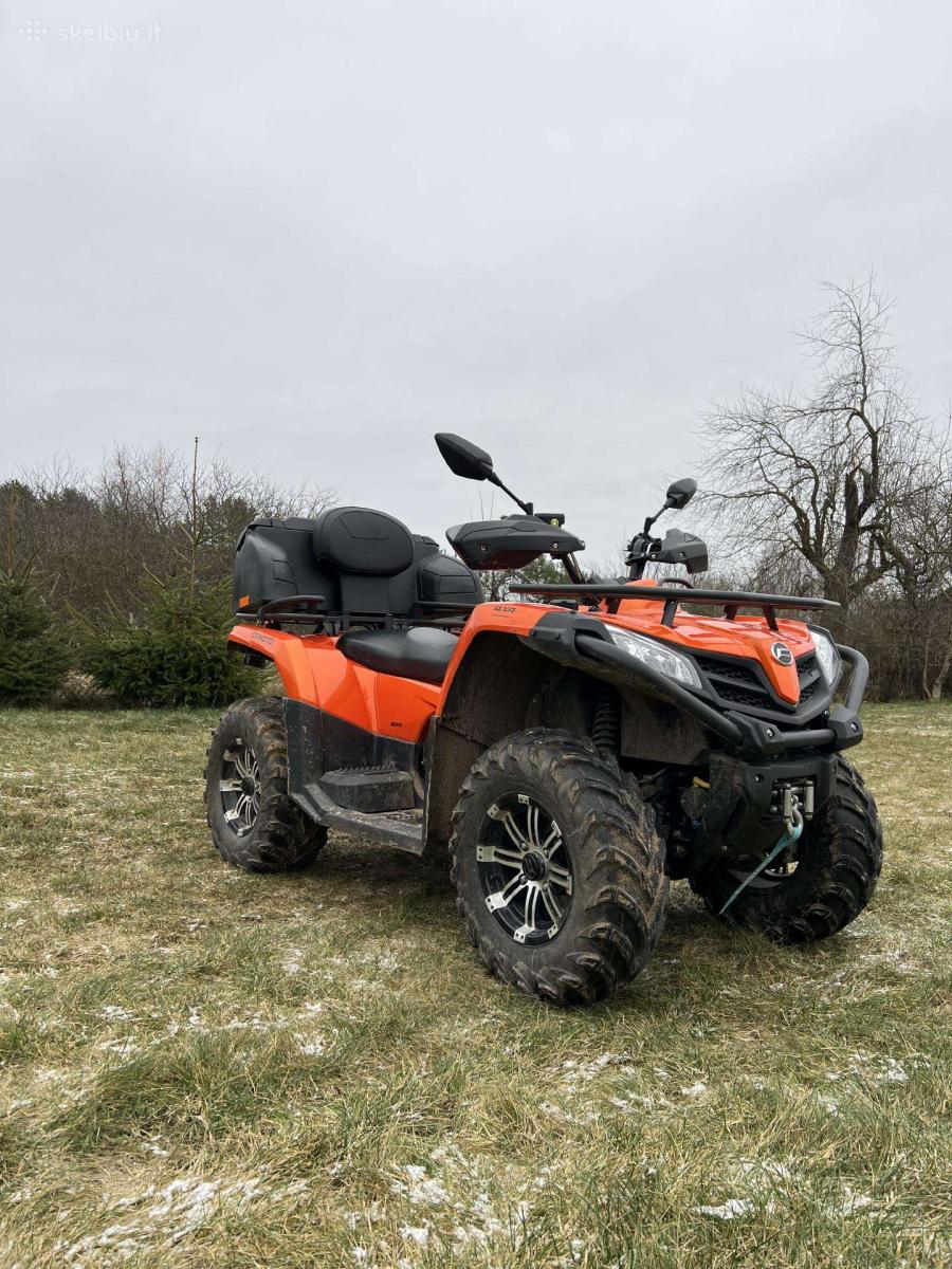 Oranžs CFMOTO CFORCE 450L 2021 Varėna, ar dzinēja tilpumu 0.45 L un nobraukumu 2 tūkst. km par 4350 €, foto 4 vietnē AUTOMOTO.COM.LV