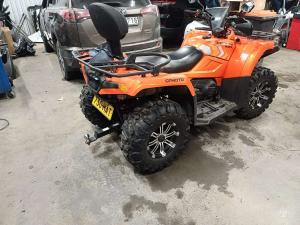 Orange CFMOTO CFORCE 450L 2023 in Kaunas, with an engine capacity of 0.45 L and mileage of 11 thousand km for 4900 €, photo 3 on AUTOMOTO.COM.LV