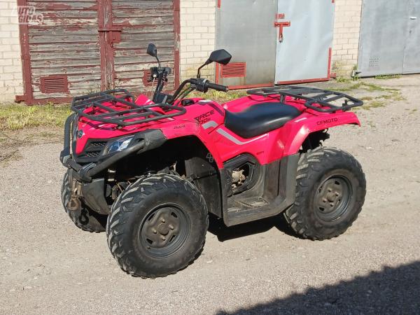 Sarkans CFMOTO CFORCE 450L 2017 Tauragė, ar dzinēja tilpumu 0.50 L un nobraukumu 0 tūkst. km par 2800 €, foto 3 vietnē AUTOMOTO.COM.LV