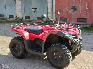 Red CFMOTO CFORCE 450L 2017 in Taurage, with an engine capacity of 0.50 L and mileage of 0 thousand km for 2800 €, photo 7 on AUTOMOTO.COM.LV