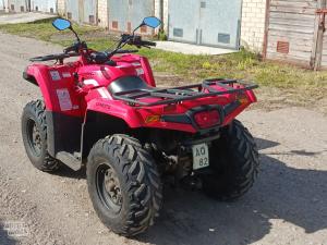 Red CFMOTO CFORCE 450L 2017 in Taurage, with an engine capacity of 0.50 L and mileage of 0 thousand km for 2800 €, photo 12 on AUTOMOTO.COM.LV