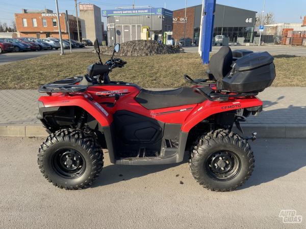 Sarkans CFMOTO CFORCE 450L 2024 Kauņa, ar dzinēja tilpumu 0.40 L un nobraukumu 693 tūkst. km par 4950 €, foto 3 vietnē AUTOMOTO.COM.LV