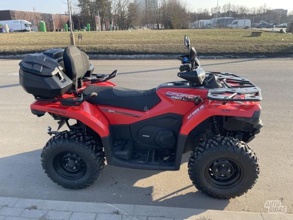 Sarkans CFMOTO CFORCE 450L 2024 Kauņa, ar dzinēja tilpumu 0.40 L un nobraukumu 693 tūkst. km par 4950 €, foto 4 vietnē AUTOMOTO.COM.LV