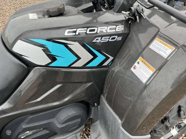 Melns CFMOTO CFORCE 450S 2021 Kauņa, ar dzinēja tilpumu 0.40 L un nobraukumu 2 tūkst. km par 3350 €, foto 6 vietnē AUTOMOTO.COM.LV