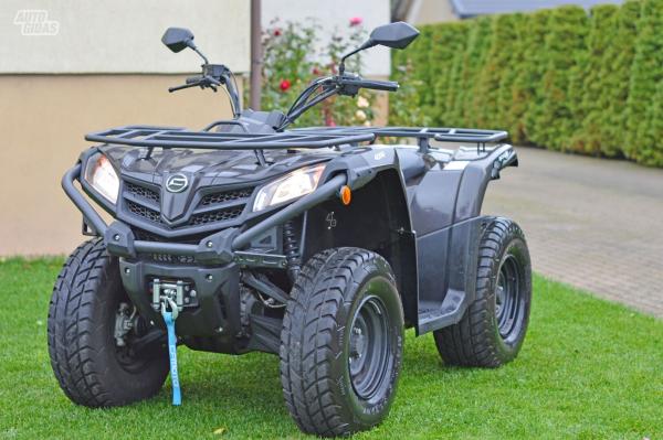 Pelēks CFMOTO CFORCE 450S 2017 Trakai, ar dzinēja tilpumu 0.40 L un nobraukumu 7 tūkst. km par 3750 €, foto 1 vietnē AUTOMOTO.COM.LV