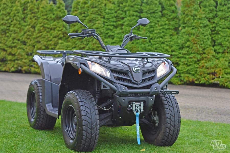 Pelēks CFMOTO CFORCE 450S 2017 Trakai, ar dzinēja tilpumu 0.40 L un nobraukumu 7 tūkst. km par 3750 €, foto 3 vietnē AUTOMOTO.COM.LV